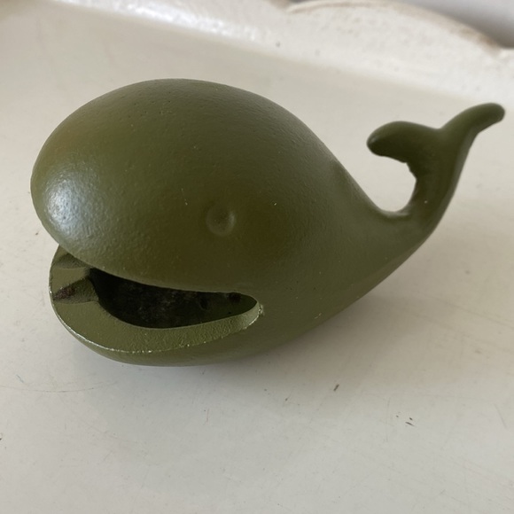 Vintage | Other | Vintage Robert Emig Cast Iron Whale Shaped Ashtray ...
